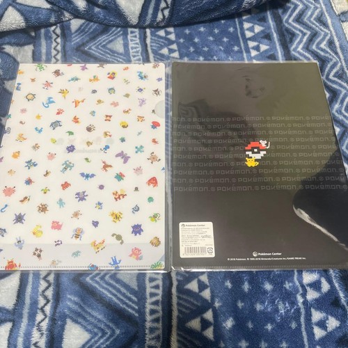 Pokemon A4 Clear File Set Dot Picture BL | eBay