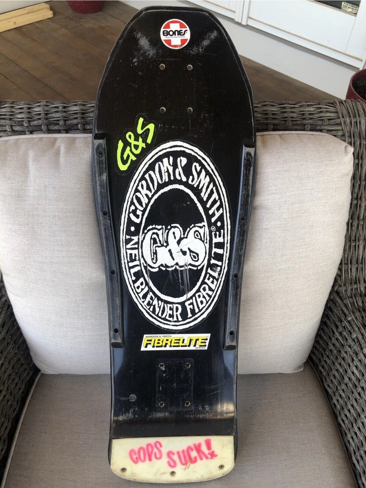 VINTAGE SKATEBOARD NOS 1987 G&S NEIL BLENDER FIBERLITE Sims Z-FLEX | eBay