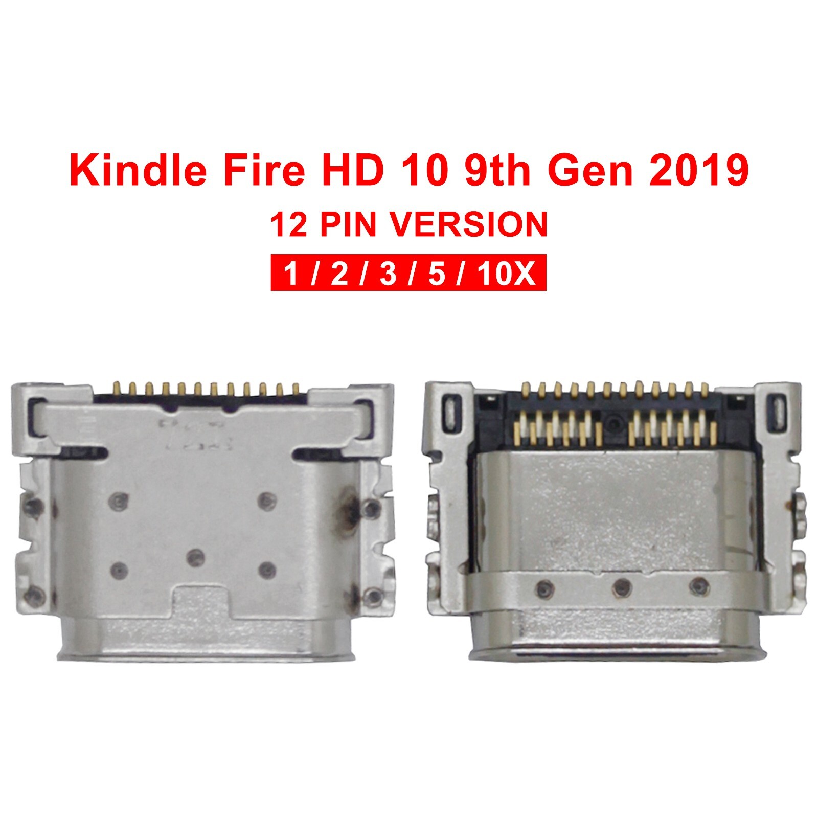 Type-C USB Charging Port Dock For Amazon Kindle Fire HD 10 9th Gen 2019 ...