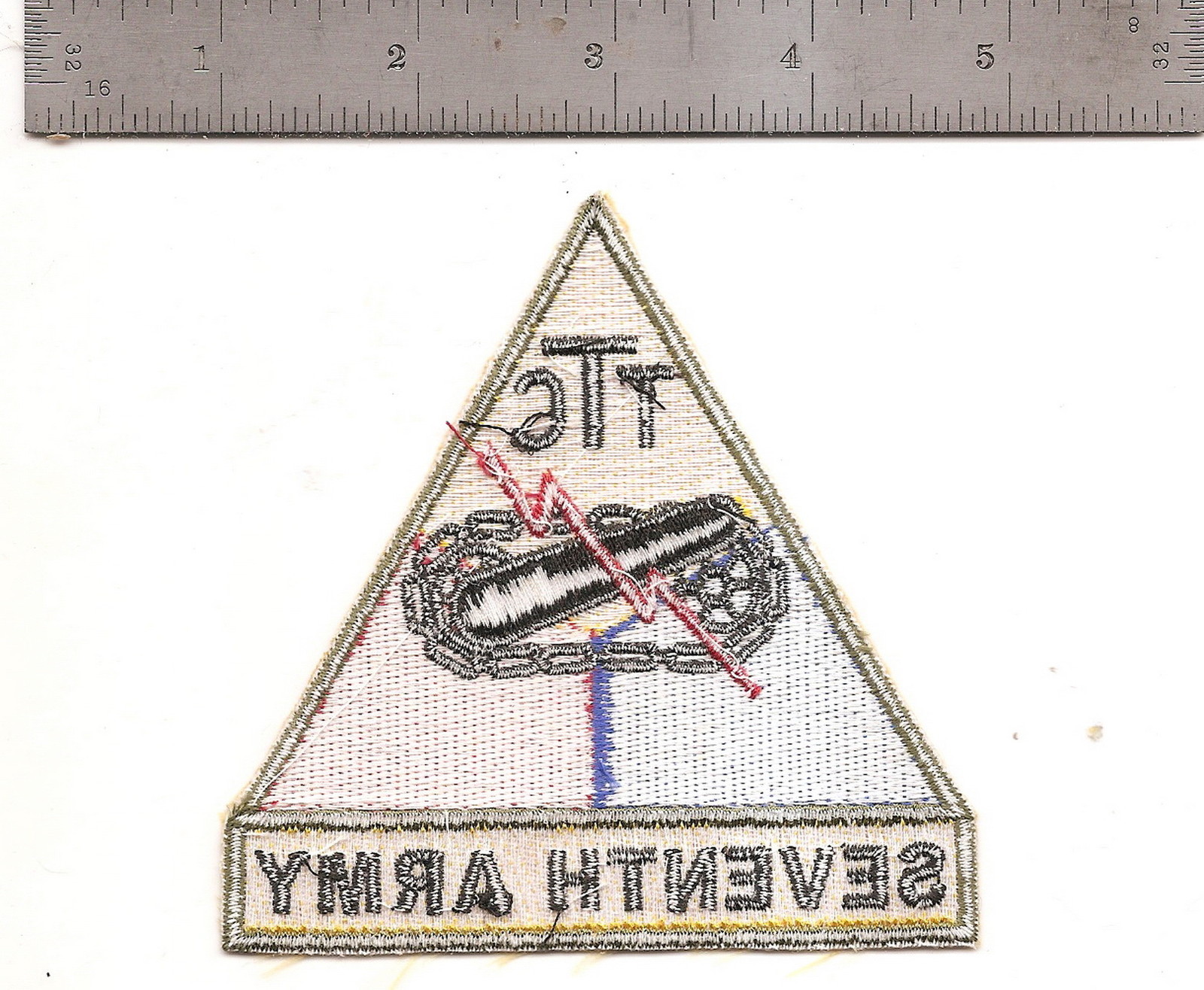 #352 US ARMY TTC 7TH ARMY PATCH ARMOR TRAINING CENTER | eBay