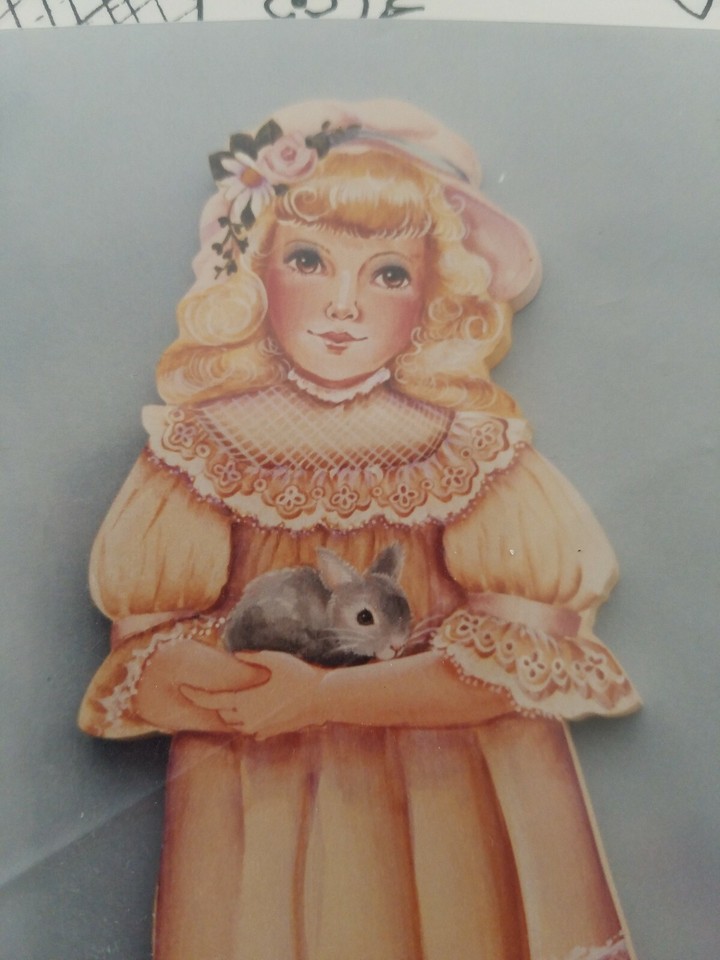 DELANE LANGE 1991 GINI WITH BUNNY BASKET PAINTING PATTERN PACK 67-91 | eBay