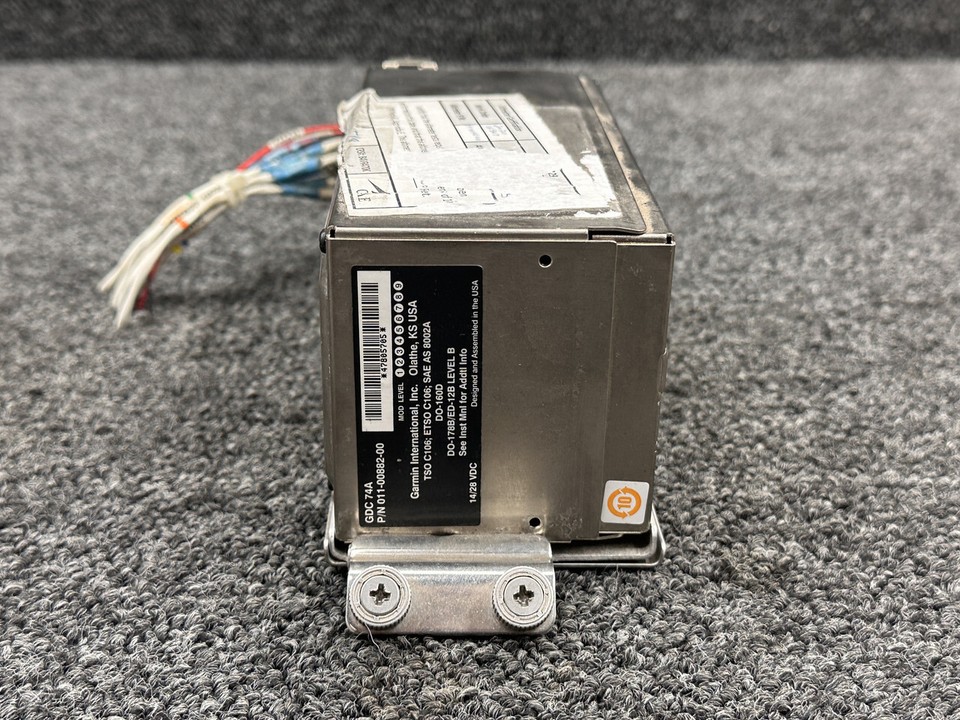 Garmin GDC-74A Air Data Computer with Tray | 011-00882-00 | 14 or 28V