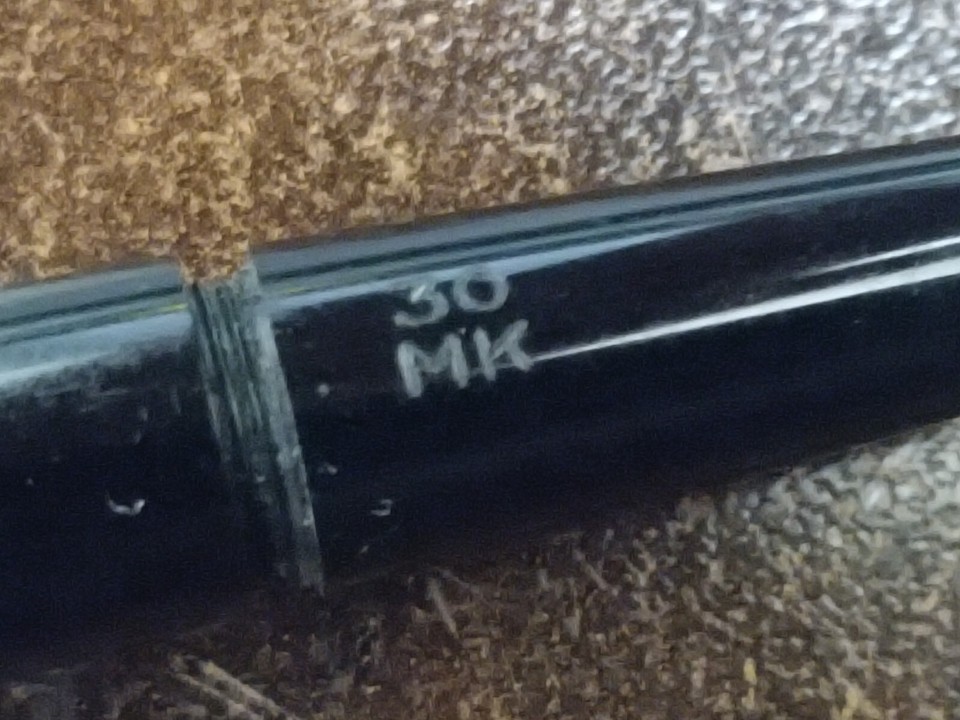 OLD LAMY 27 30 FOUNTAIN PEN BLACK 14ct GOLD NIB GERMANY SPARES / PARTS ...