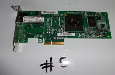 Qlogic QLE2460 Single 4GB Fiber Channel PCIe Host Bus Adapter HBA w ...