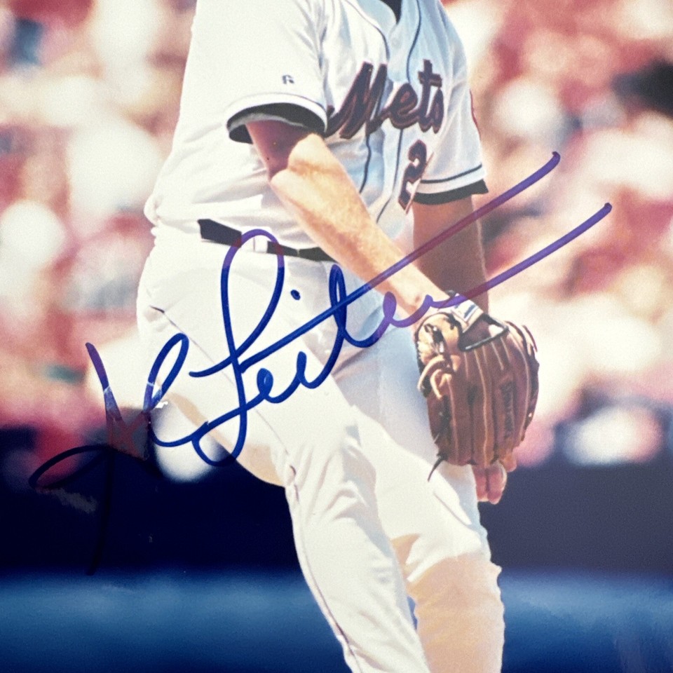 Al Leiter Autographed Signed Official MLB 8 x 10 Photo New York Mets | eBay