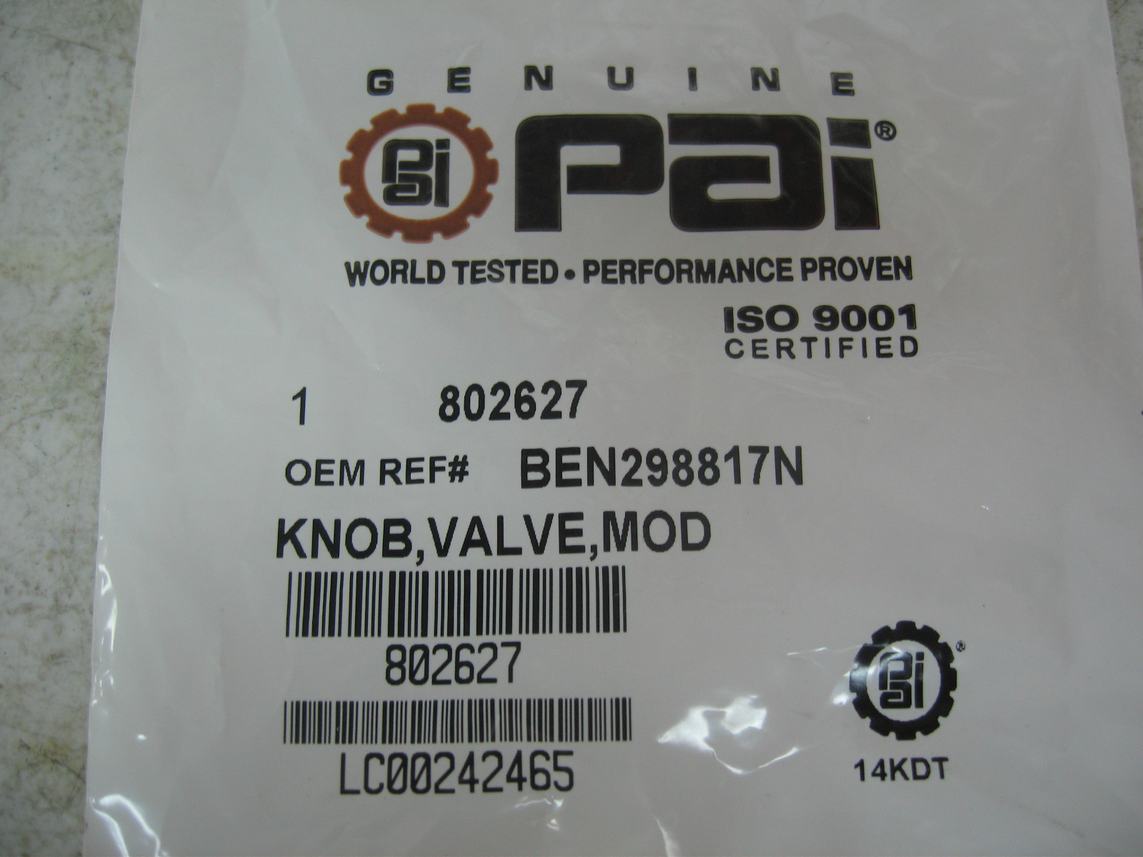 MV3 Red Modular Valve Trailer Air Supply Knob Qty. 1 # 802627 Ref ...