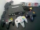 Nintendo 64 N64 - Video Game Console Bundle - 3 Controllers - 3 Games ...
