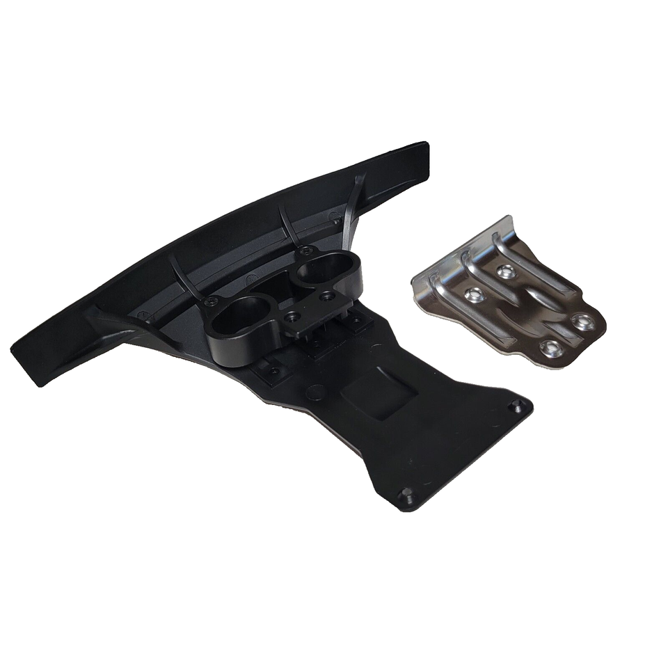 Arrma Kraton 6s Exb V6 Front Super Basher Bumper & Rear Metal Steel ...