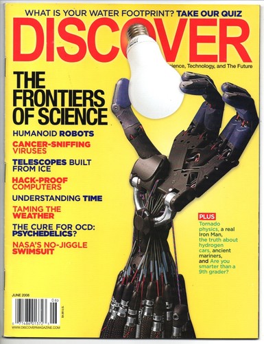 Discover June 2008. The Frontiers of Science. Very Good | eBay Australia