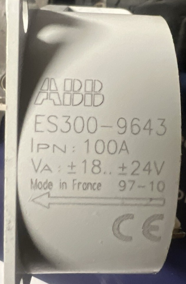 ABB ES300-9643 100A Current Transducer ES3009643 | eBay