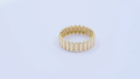 Ribbed Ring/14k Solid Gold Ring/Wedding Band/Wedding Ring | eBay