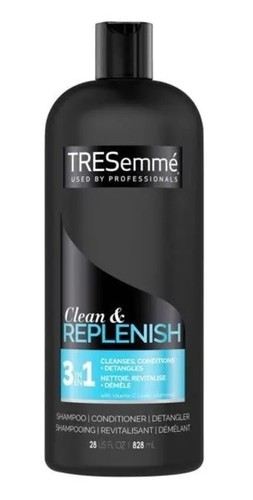2 TRESemme Professional 3 In 1 Shampoo Conditioner Clean Replenish 28oz ...