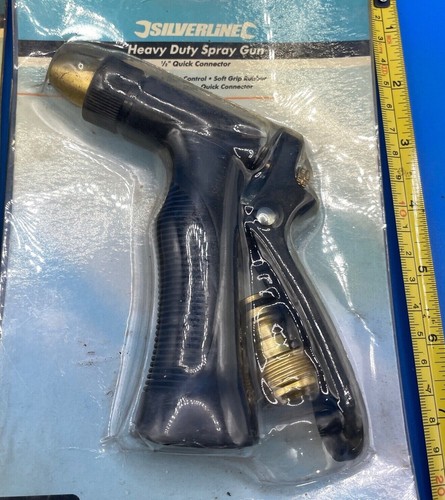 Spray Gun Heavy Duty Silverline 282406 with 1/2in Connector | eBay ...