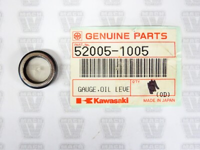Kawasaki NOS NEW 52005-1005 Oil Level Gauge KE KX KDX KXT KE175 KX80 ...