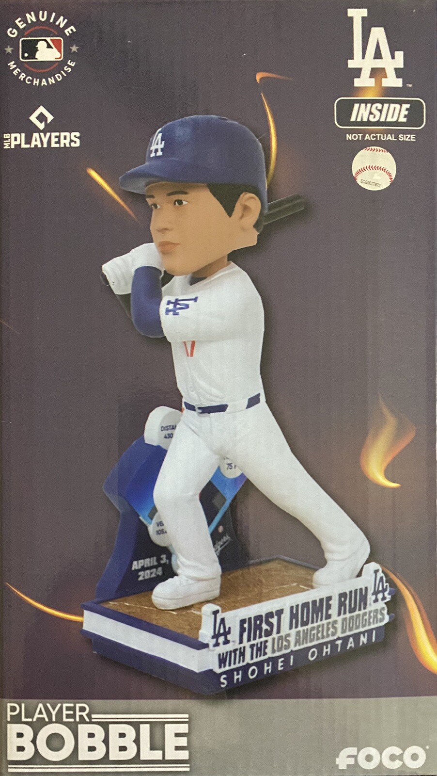Shohei Ohtani Los Angeles Dodgers First Dodger Home Run Bobblehead | eBay