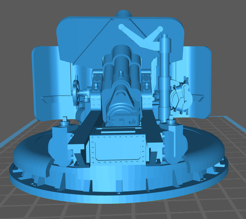 Bolt Action Compatible: Japanese Type 45 240mm Howitzer (1:56 Scale) | eBay