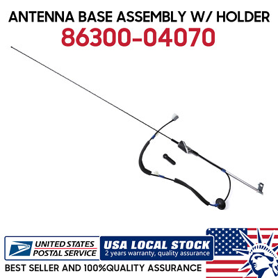 Radio Antenna Kit Base Assembly W/Holder 86300-04070 For 2005-2015 ...