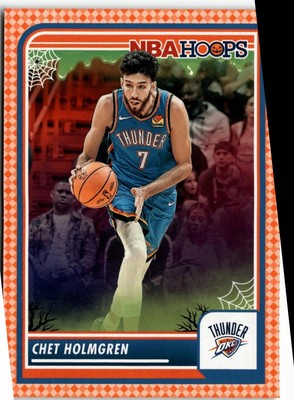 2023-24 Hoops Haunted Hoops #38 Chet Holmgren Orange | eBay