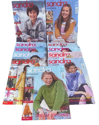 Sandra, The Knitting Magazine 2005 Twelve Issues Jan-Dec | eBay