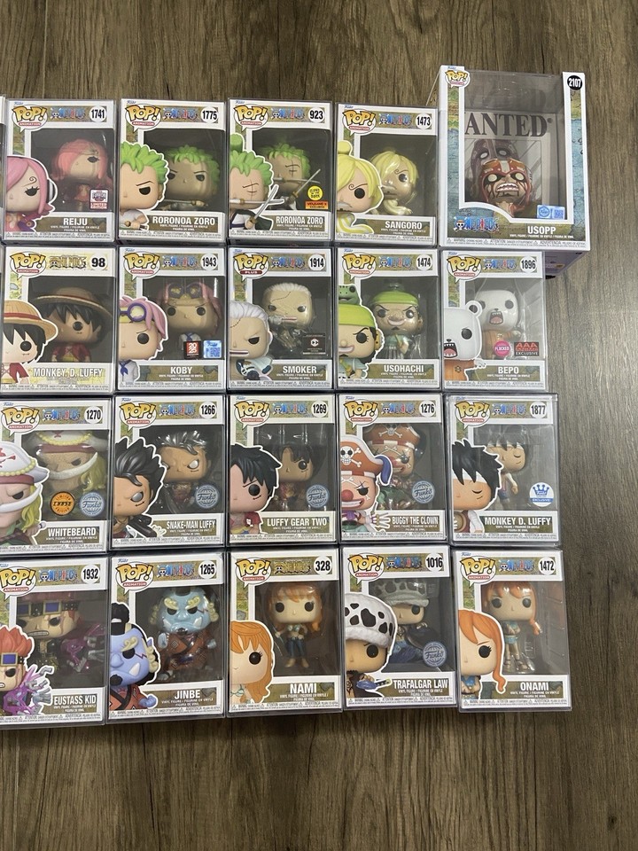 One Piece Funko Pop Bundle Assorted Lot Of 35 | eBay