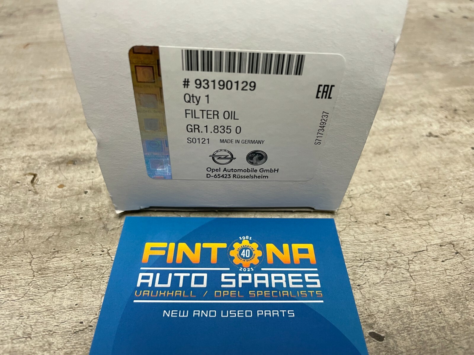 Original OE Vauxhall Corsa Astra Meriva Petrol Oil Filter Housing ...