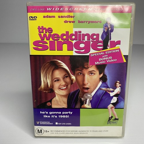 The Wedding Singer (DVD, 1998) Region 4 VGC Adam Sandler | eBay Australia