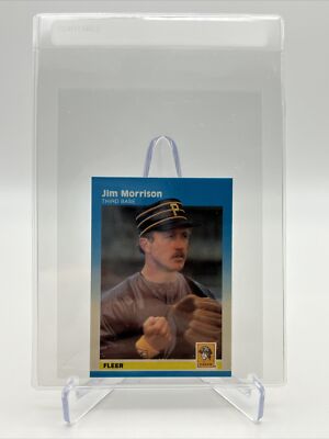 1987 Fleer Classic MINI Jim Morrison Baseball Card #71 Mint FREE ...