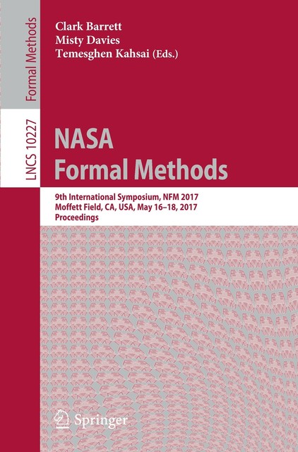 Nasa Formal Methods von Clark Barrett Temesghen Kahsai Misty Davies ...