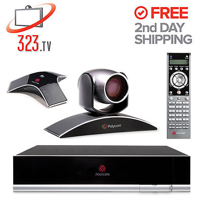 Polycom HDX 9004 Complete System EagleEye Camera & HDX Mic Array 2200 ...