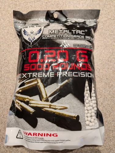 Metal Tac 0.20 5000 rounds Competition Grade BBs | eBay