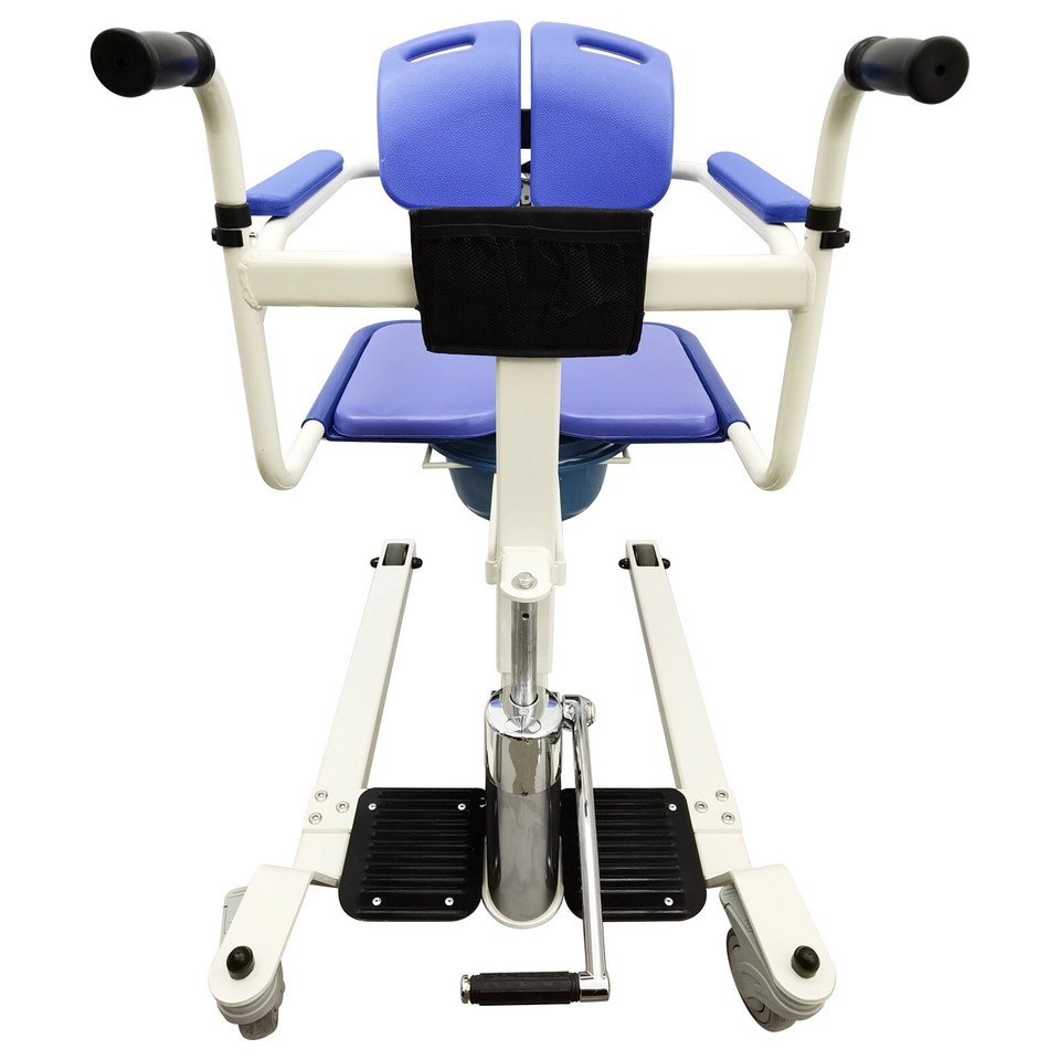 330LB Patient Lift Transfer Chair Hydraulic Commode Transfer Chair ...