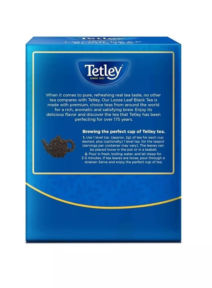 Tetley Loose Leaf Premium Black Tea (450 gm - 15.87 oz) | eBay