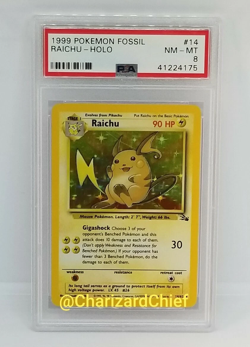 Original Raichu Card