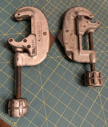Art (2) RIGID No. 20 Tubing Pipe Cutter 5/8 - 2 1/8 | eBay