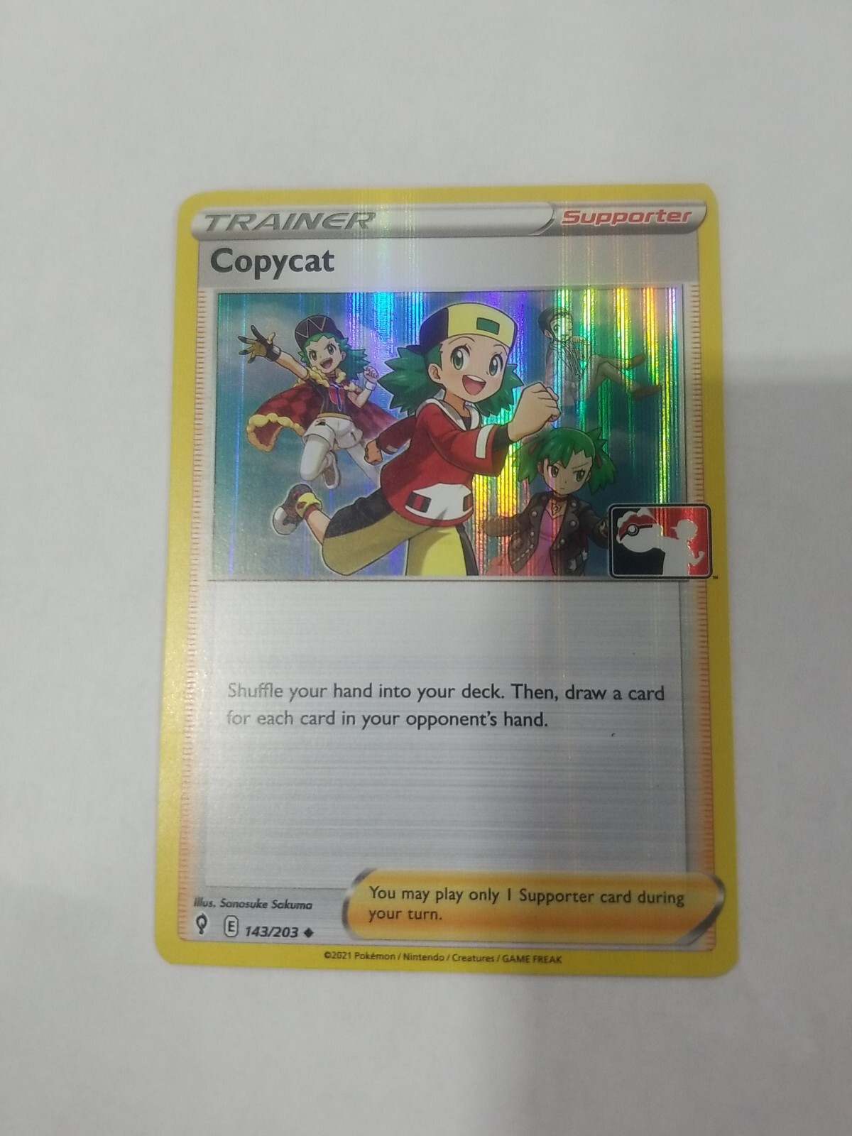 Copycat Holo Pokemon Prize Pack Series 1 Promo Pokemon Card NM/LP Play ...
