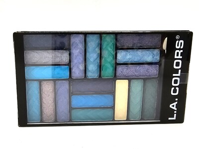 L.A. COLORS 18 Color Eyeshadow Palette, Shady Lady, 0.70 Oz, Powder ...