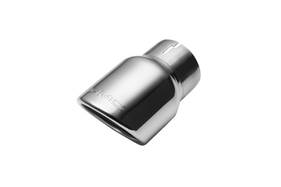 2023 GMC Canyon 2.7L Polished Stainless Steel Single Outlet Exhaust Tip ...