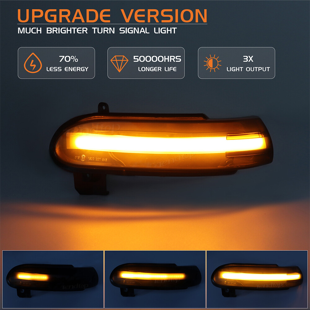 Dynamic LED Turn Signal Lights For Mercedes Benz SLK-Class R171 W171 SL ...