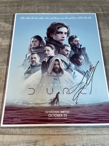 Jason Momoa Signed Autographed Dune 11x14 Photo Duncan Idaho Star With ...