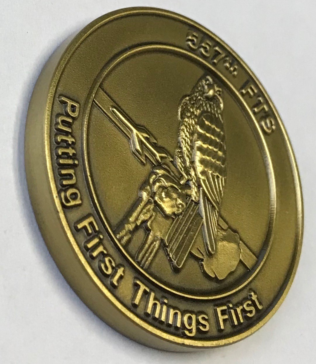 USAF AIR FORCE 557th FTS Flying Training Squadron Excellence Coin | eBay