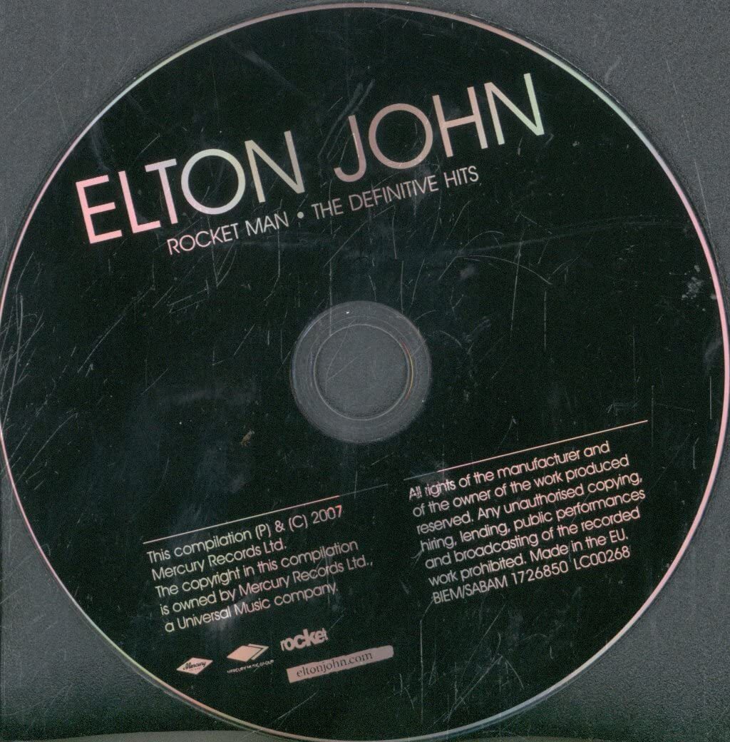 Rocket Man: The Definitive Hits by Elton John (CD, 2007) for sale ...