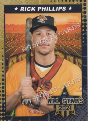 2021 Mavericks League All Stars Rick Phillips RC Campesinos de Salem ...