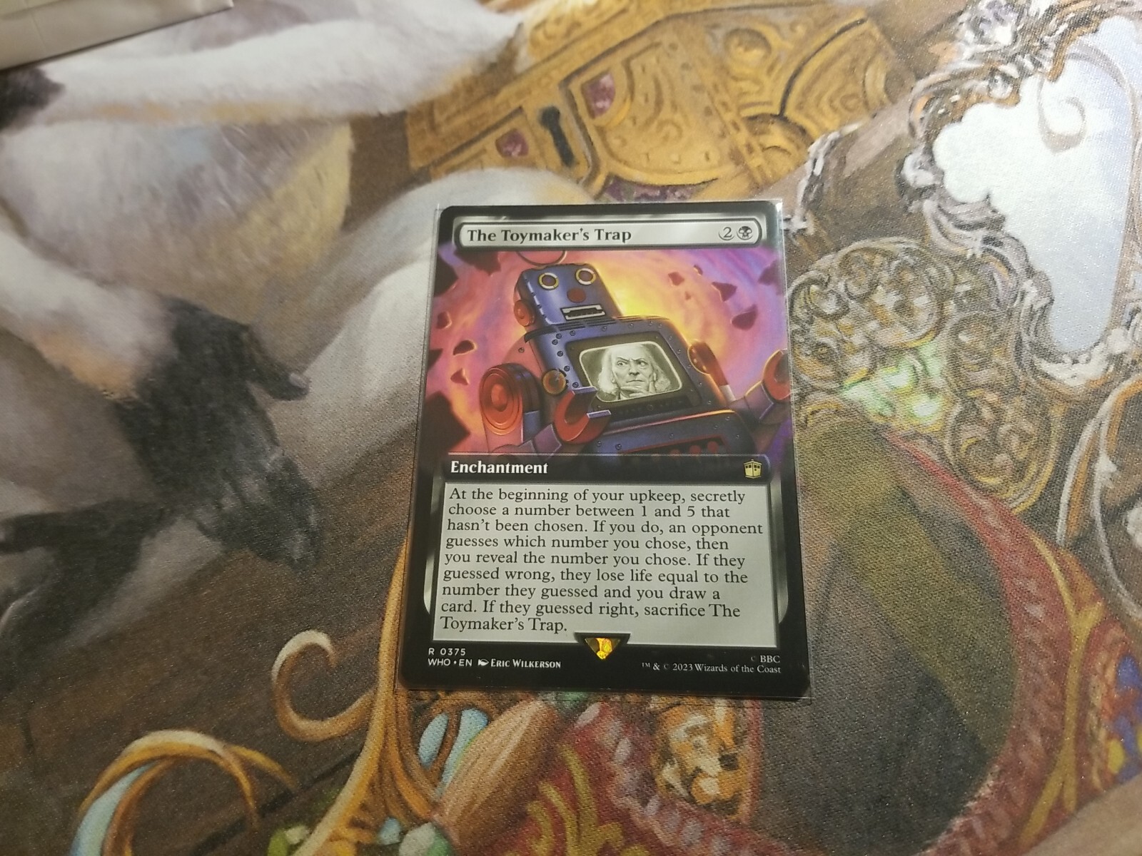 The Toymaker's Trap Extended Art MTG Doctor Who - Pack Fresh - | eBay