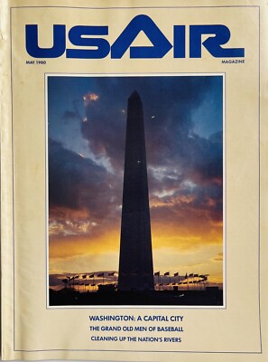 USAir Airlines Magazine May 1980 - Washington Monument | eBay