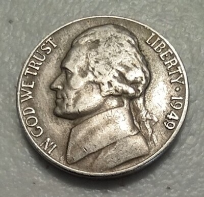 1949 Jefferson Nickel - No Mint Mark | eBay