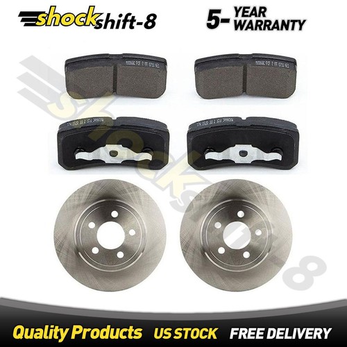 3PCS Rear Disc Rotors Brake Pads for Mitsubishi Outlander Sport 2.0L ...