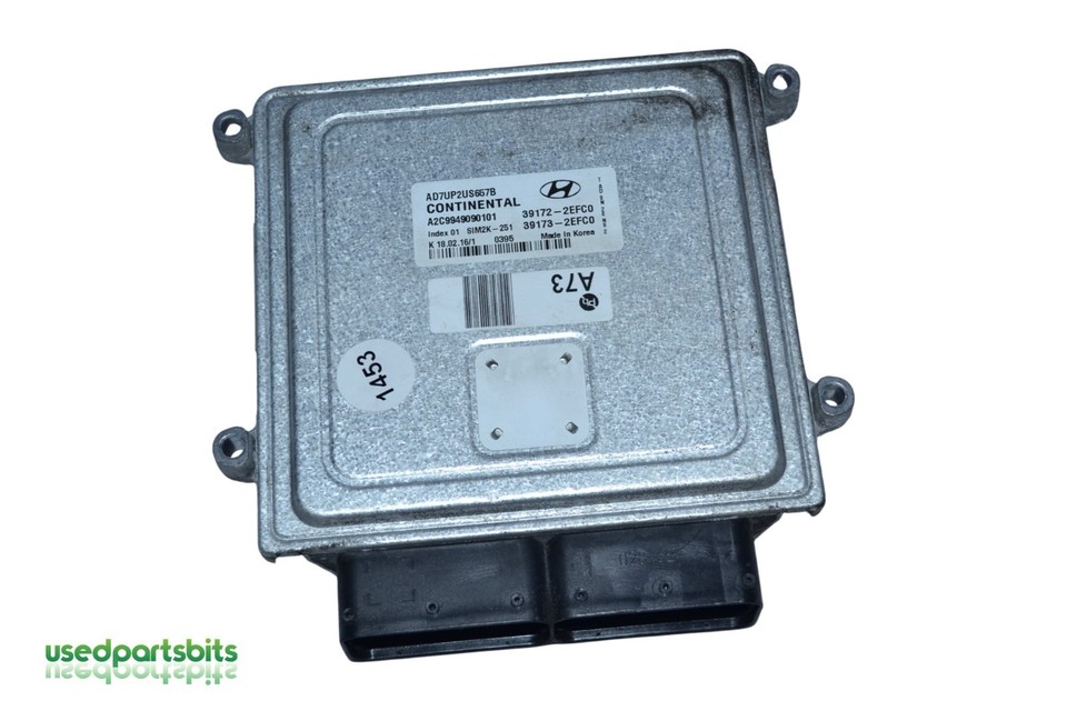 2017-2018 Hyundai Elantra 2.0L Engine Computer Module ECM ECU 39173 ...