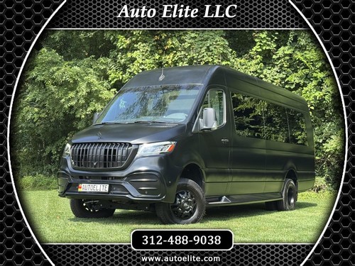 2023 Mercedes-Benz Sprinter 3500 AWD Matte Black Maybach Leather Seats ...