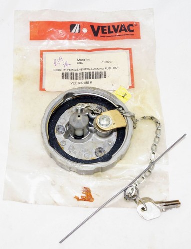 Velvac 600185-6 Aluminum Fuel Cap Female Vented Locking with Keys | eBay