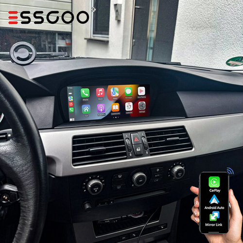 8.8'' Apple CarPlay for BMW E60 E61 E90 E91 CCC Android14 Car Stereo ...